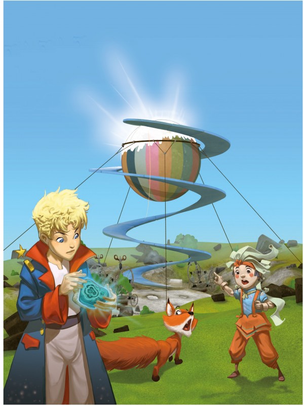Le Petit Prince et la planète de Coppélius en BD ! – Le Petit Prince